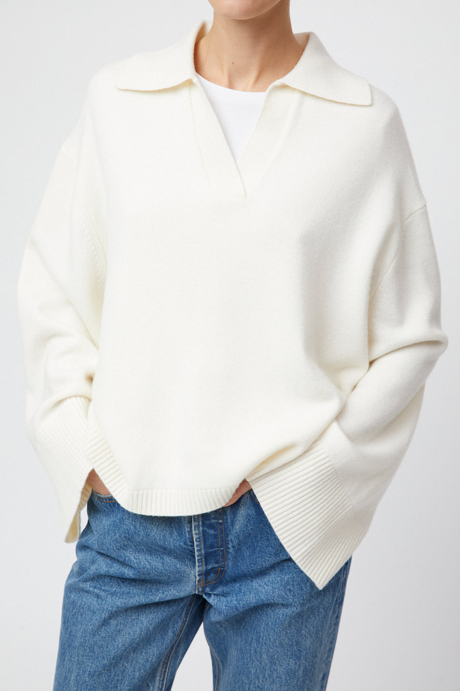 Cape Cod Polo Sweater Navy – Fall Winter Spring Summer