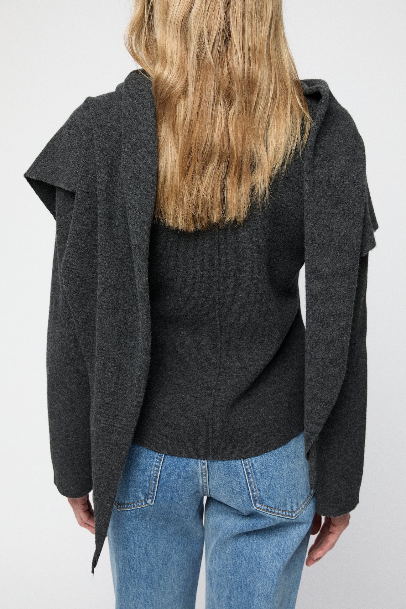 Milano Knit Wool Blazer Jet Black – Fall Winter Spring Summer