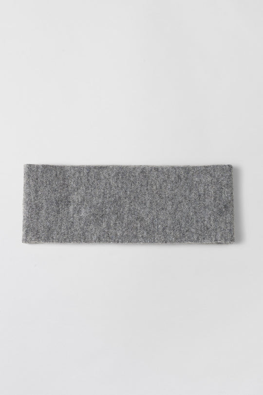 Cashmere Headband Gray Melange – Fall Winter Spring Summer