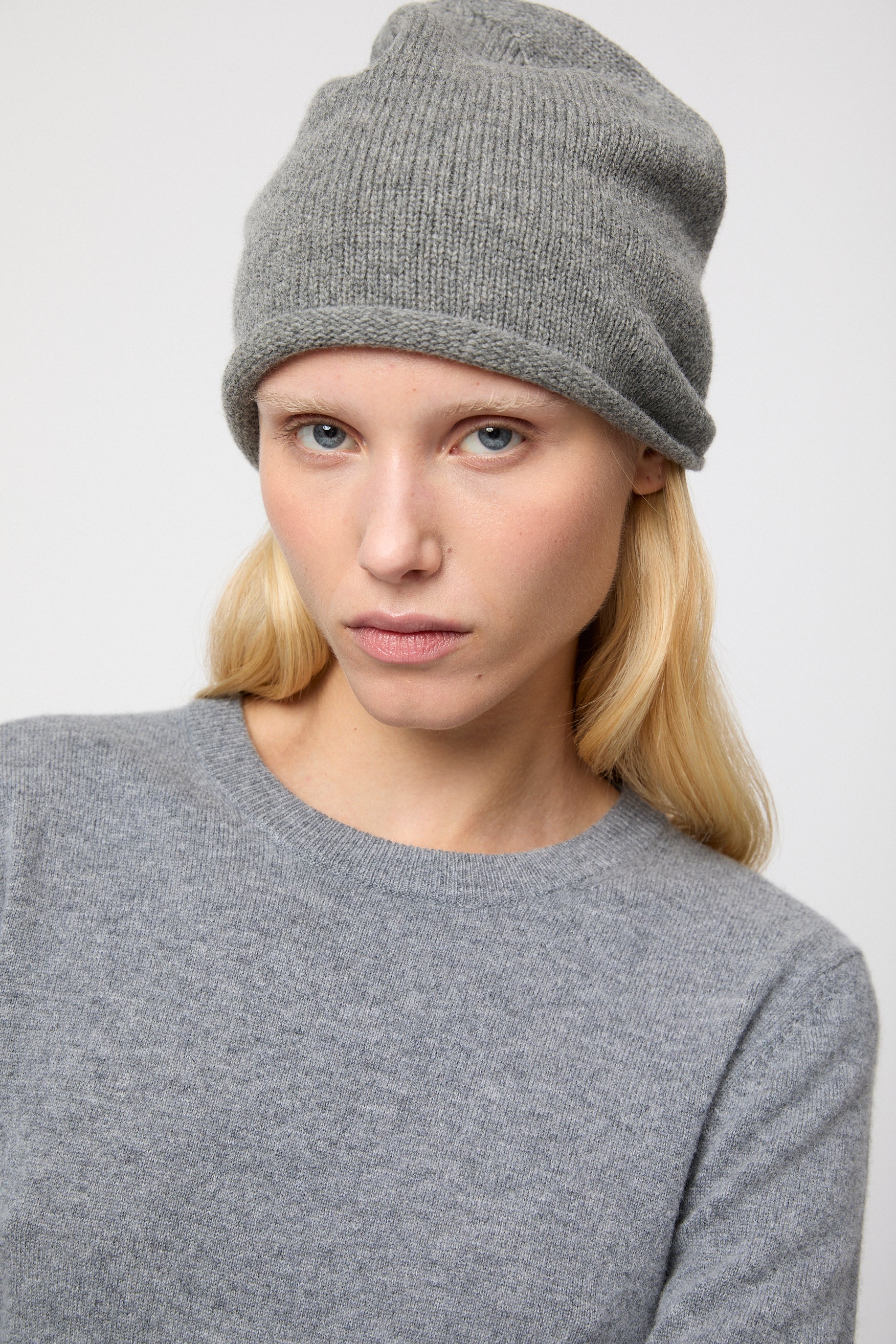 Marseille Beanie Mid Grey – Fall Winter Spring Summer